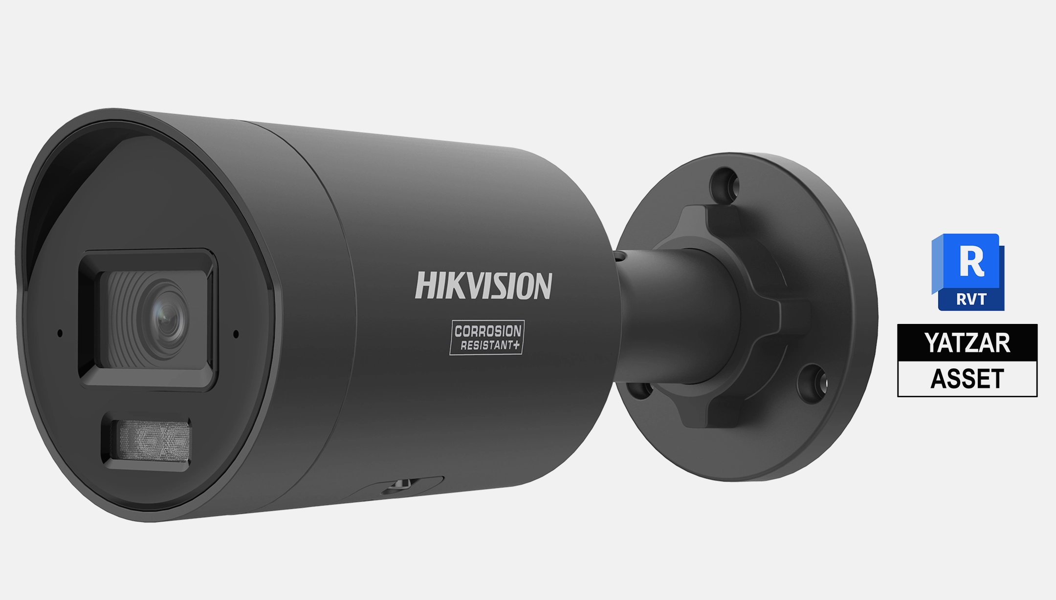 BIM objects - Free Download – Hikvision | 4 MP AcuSense Smart Hybrid ...